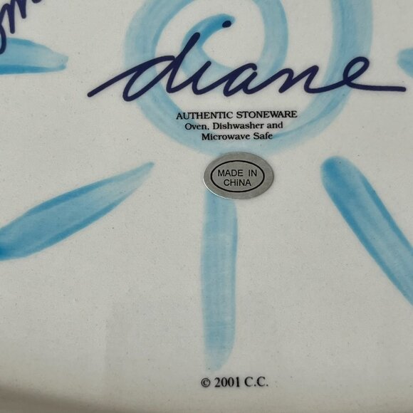 Diane Artware | Dining | Diane Artware Mermaid Stoneware Serving Bowl ...